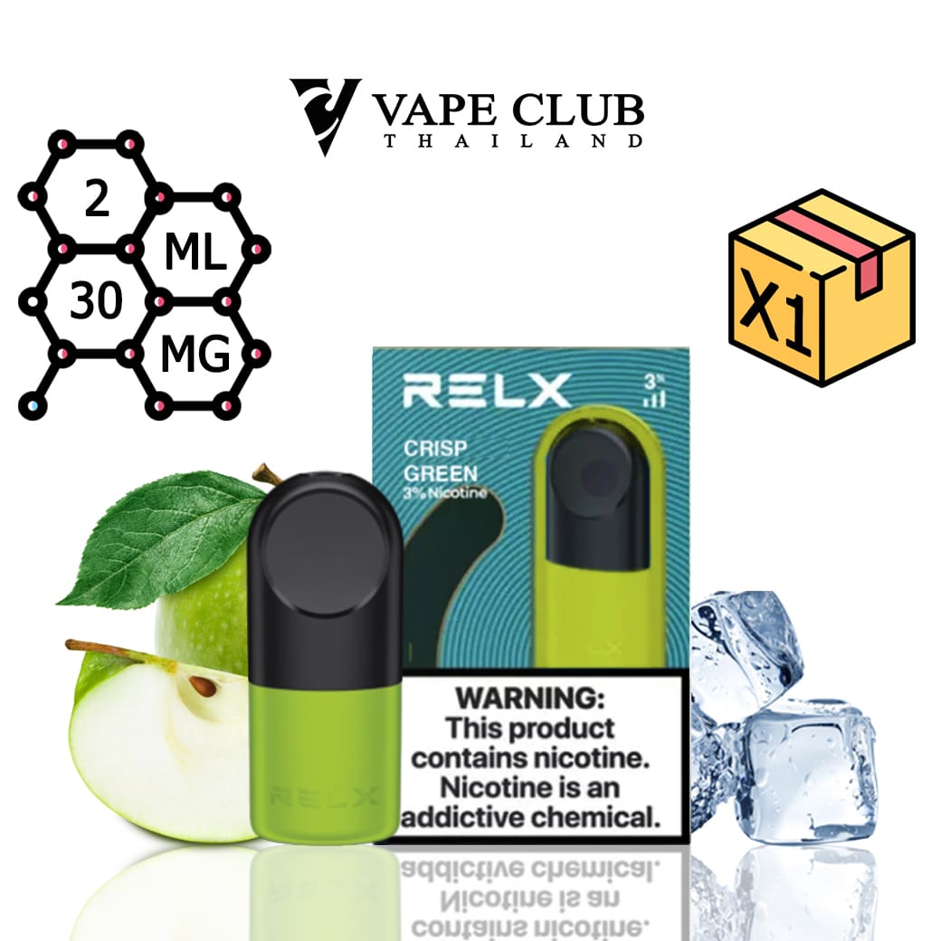 Relx Infinity Single Pod Juice หัวน้ำยา Closed system บุหรี่ไฟฟ้า
