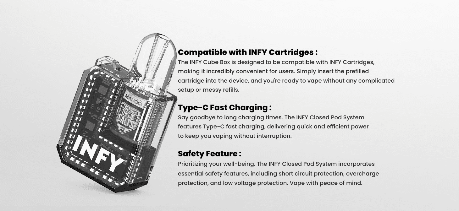 INFY CUBE BOX | Vapeclubthailand